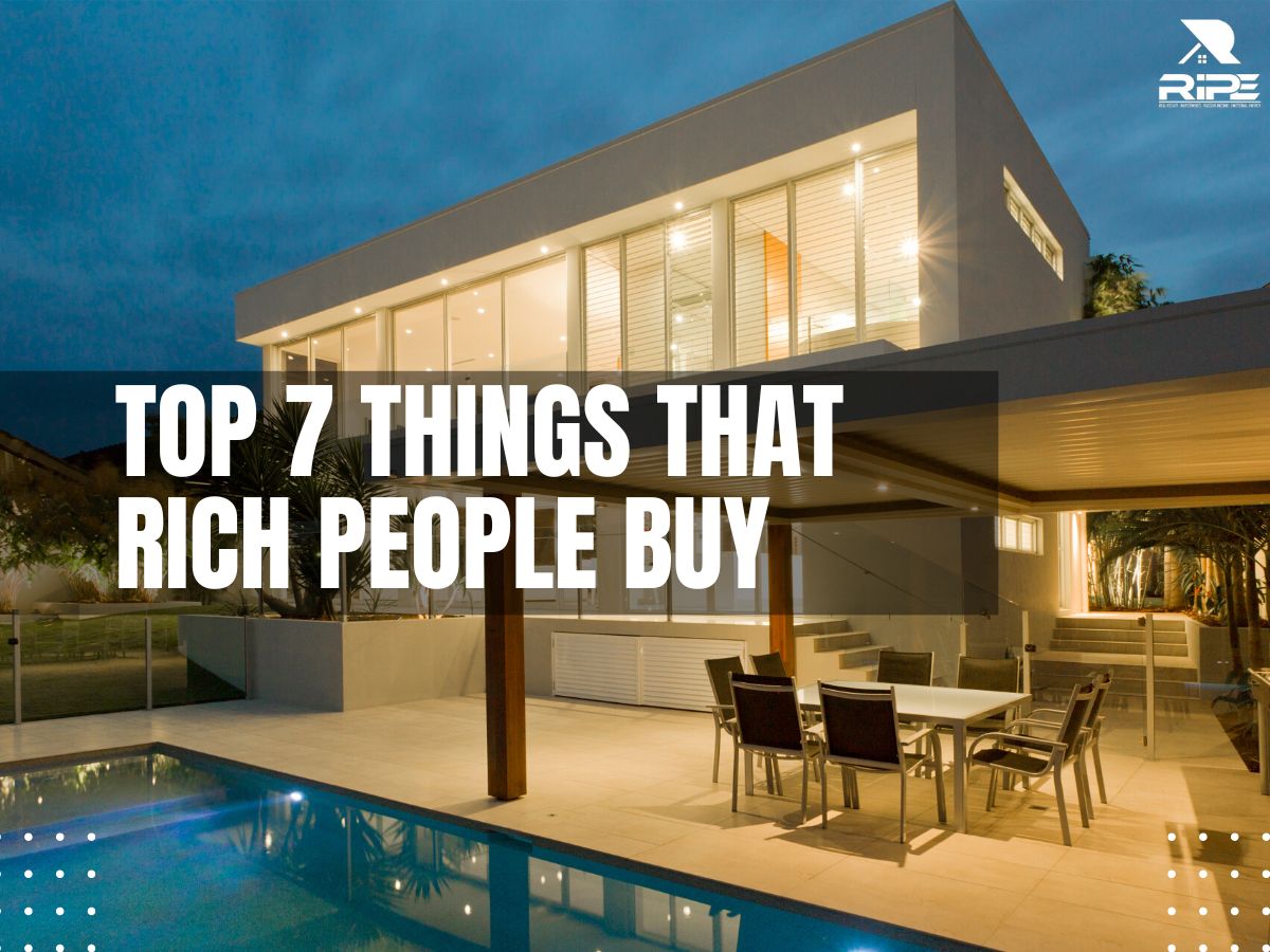 Top 7 Things that Rich People Buy - Ryan Ripe